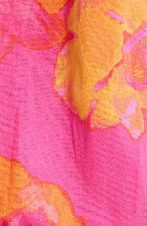 SUGARLIPS Floral Print Cotton Romper