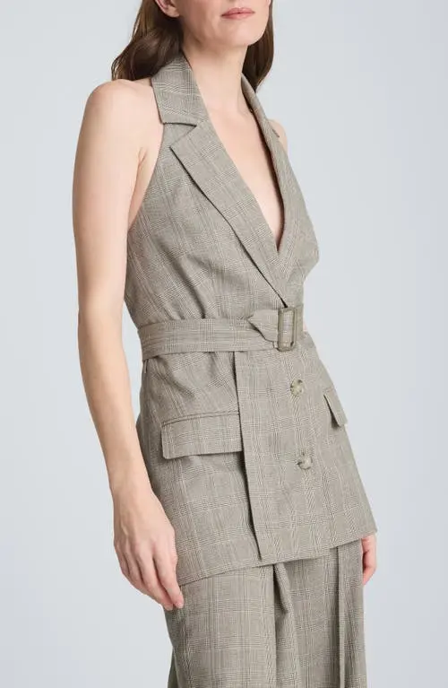 KENNETH COLE Belted Halter Vest
