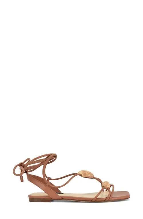 Nine West Niraa Ankle Wrap Flat Sandal