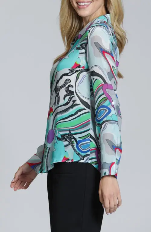 APNY Roll Sleeve Button-up Shirt