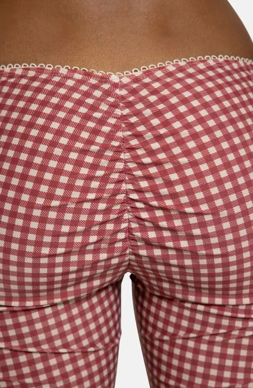 JADED LONDON Gingham Capri Pants