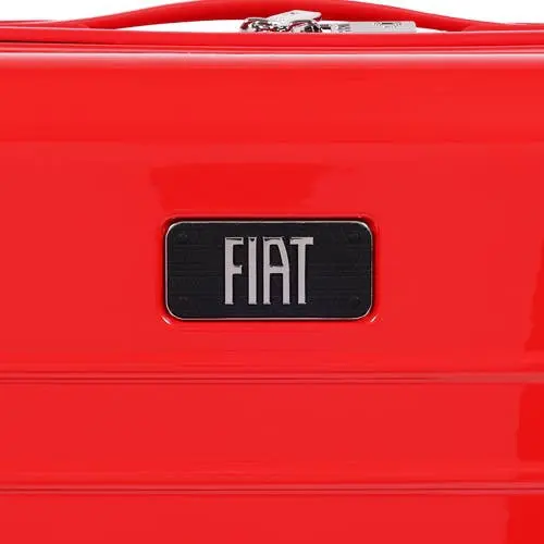FUL / FIAT 26.5" Expandable Hardside Spinner Luggage - Red