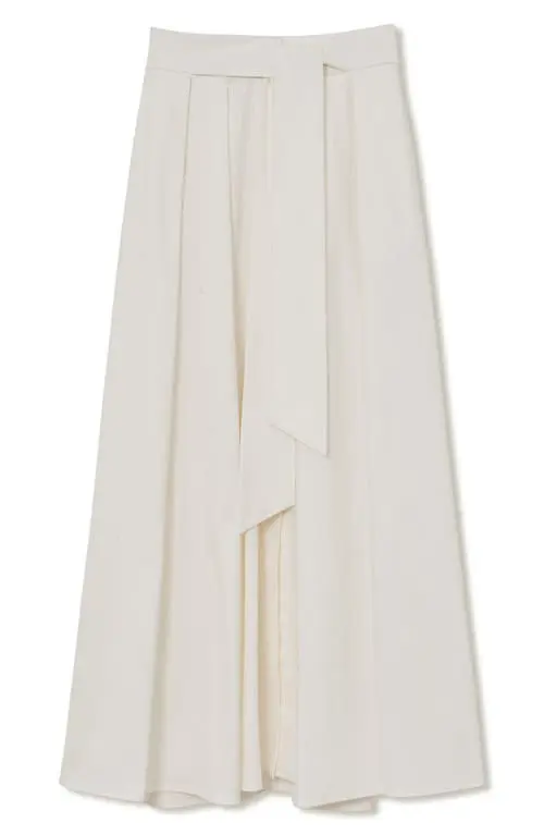 REISS Simone Pleated Maxi Skirt