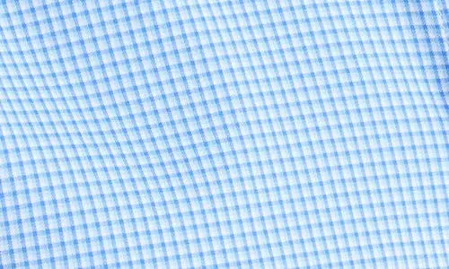 UNTUCKIT Bravo Microcheck Performance Button-up Shirt