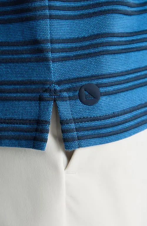 UNTUCKIT Fontaine Tipped Performance Hybrid Polo