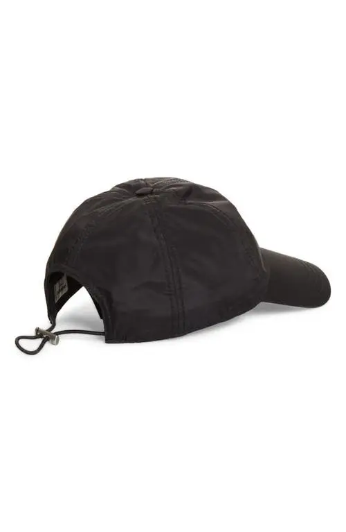 Saint Laurent Logo Embroidered Recycled Nylon Baseball Cap
