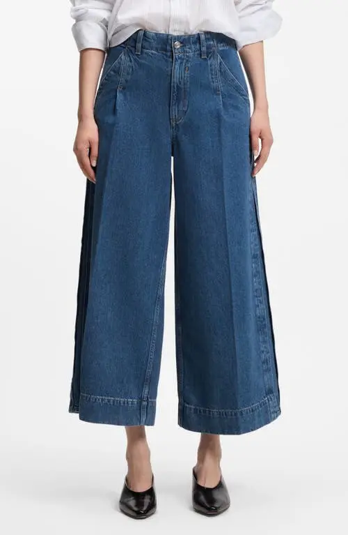 BOSS Ferange Culotte Denim Pants