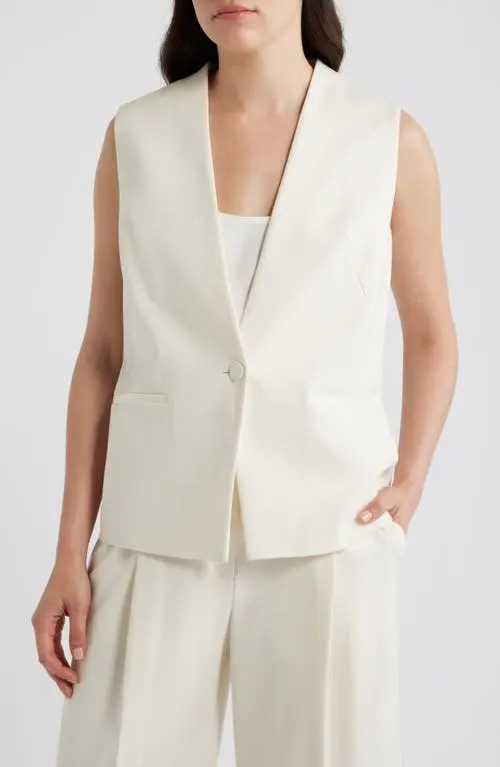 BOSS Jemmania Sleeveless Vest - Soft Cream