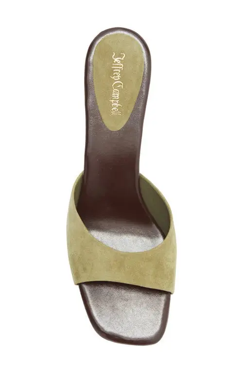 Jeffrey Campbell Ilocos Sandal - Olive Suede