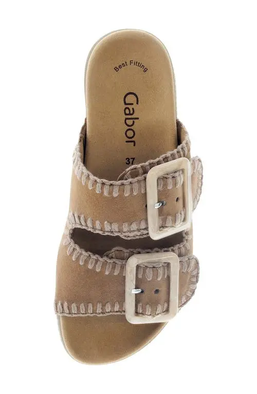 Gabor Buckle Strap Sandal - Sattel