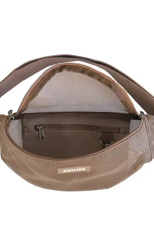 SANDE Essentials Crossbody Bag - Espresso