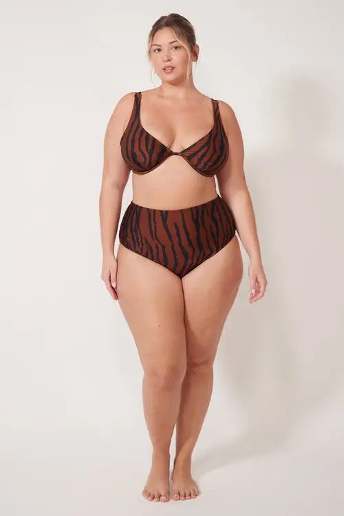 VILLA FRESCA Blake Bikini Swim Bottoms - Sahara