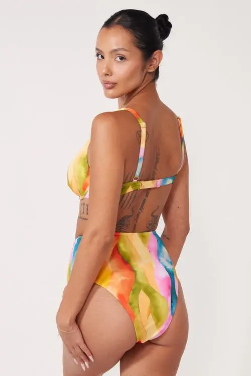 VILLA FRESCA Blake Bikini Swim Bottoms - Samba