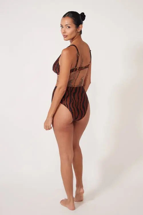 VILLA FRESCA Amelia Bikini Top - Sahara