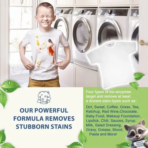 MORNINGRAIN Eco Safe Laundry Detergent Sheets, Fresh Garden Scent