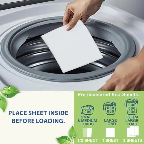 MORNINGRAIN Eco Fabric Softener Sheets, Fragrance Free, 30 Sheets