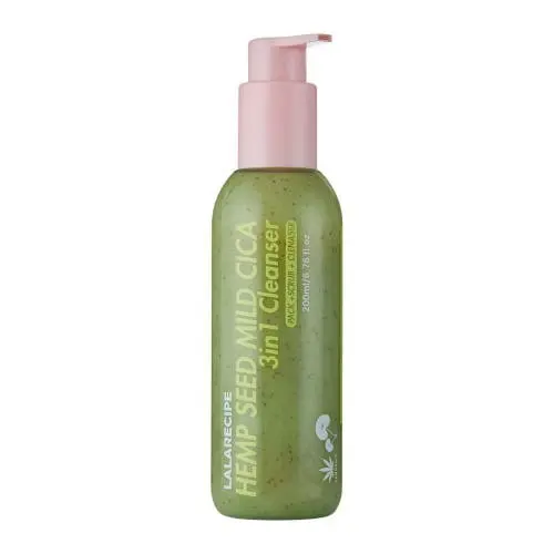 LALARECIPE Hemp Seed Mild Cica 3-in-1 Cleaner - Green