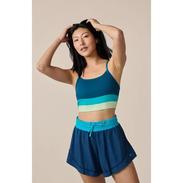 NANI Colorblock Bra - Juniper
