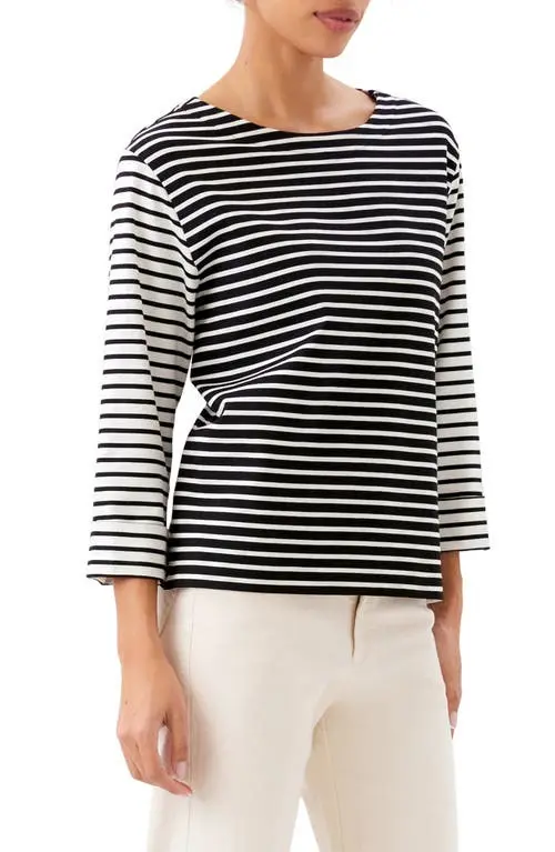 Karen Kane Contrast Stripe T-shirt