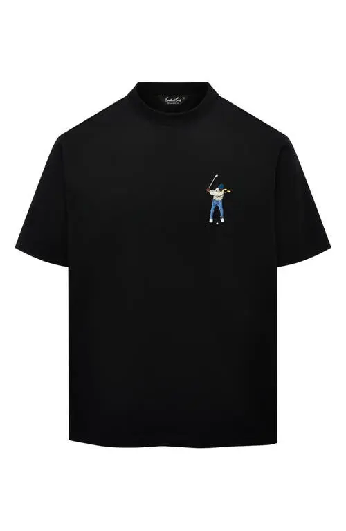 EASTSIDE GOLF Core Embroidered T-shirt - Black