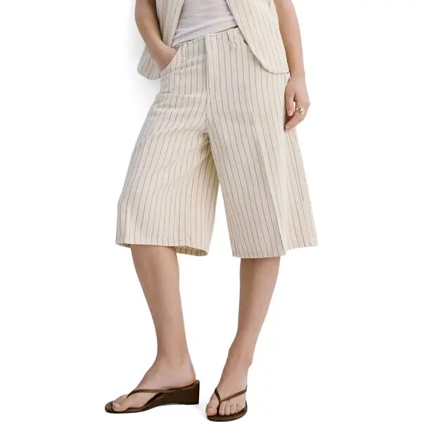 Mango Bermuda Shorts - Vanilla