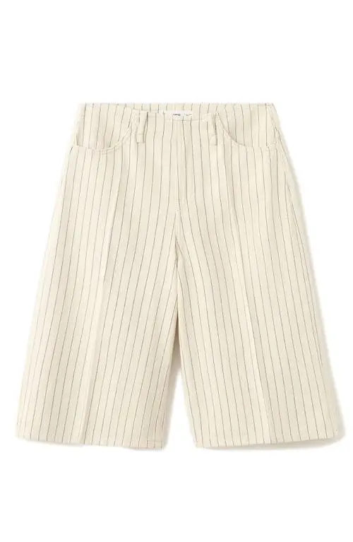 Mango Bermuda Shorts - Vanilla