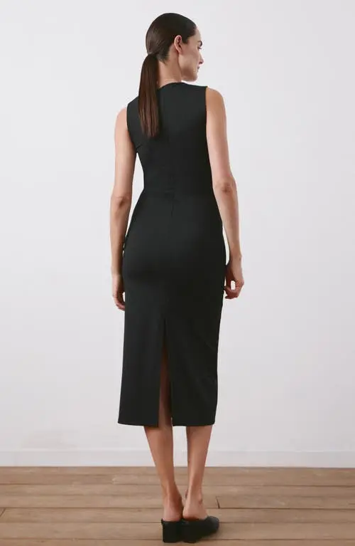 Mango V-neck Sleeveless Maternity Dress
