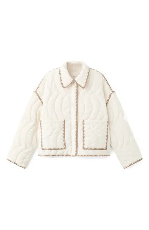 Mango Quilted Jacket