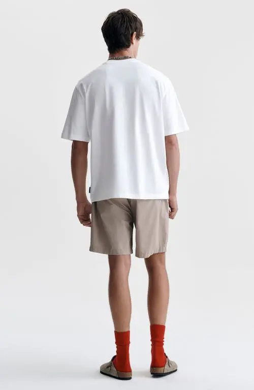 Brooklyn Industries Loose Fit Collegiate Logo Cotton Graphic T-shirt