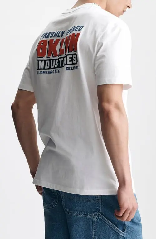 Brooklyn Industries Freshly Opened Cotton Graphic T-shirt