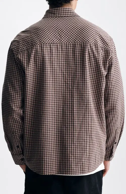Brooklyn Industries Check Button-up Shirt
