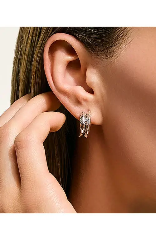 John Hardy Naga Hoop Earrings