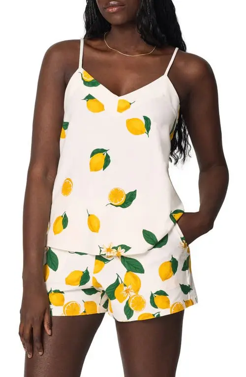 BEDHEAD PAJAMAS Print Short Pajamas - Main Squeeze Border