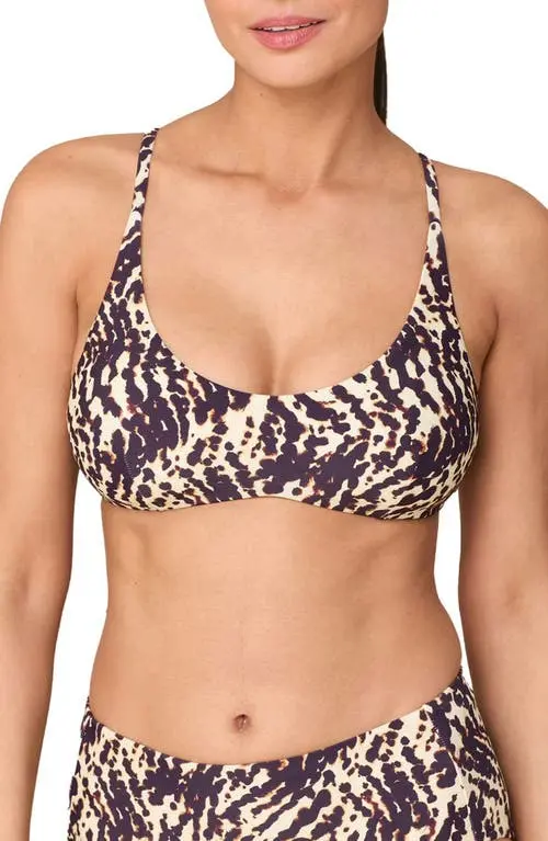 ANDIE The Essex Bikini Top - Spotted Leopard