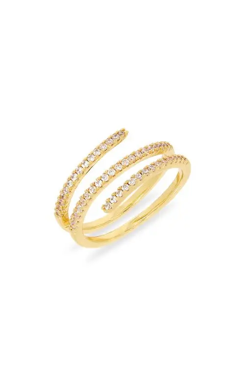 THE SIS KISS Wrap Ring - Gold