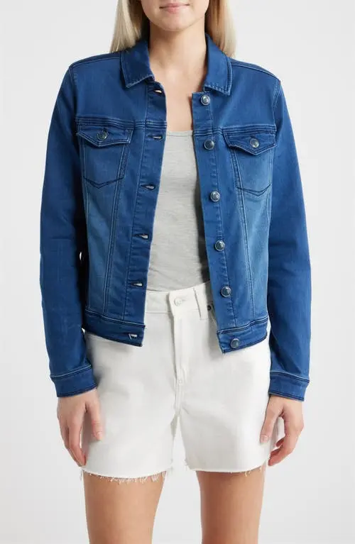 1822 Denim Stretch Denim Trucker Jacket