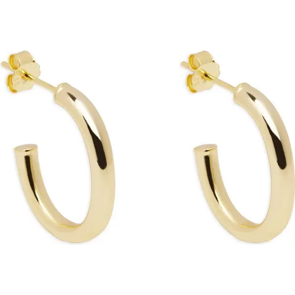Argento Vivo Hoop Earrings - Gold