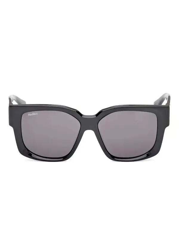 Max Mara Geometric Sunglasses - Black