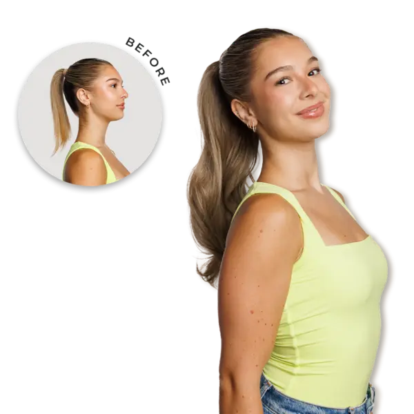 INH HAIR Jordynn Pony - Ash Blonde