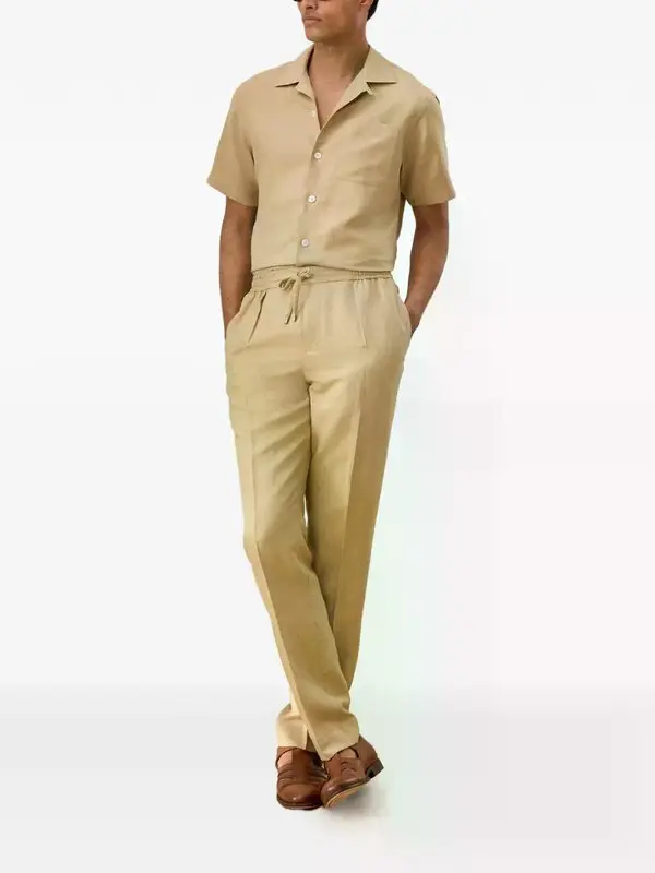 Ralph Lauren Purple Label Hand-tailored Drawstring Trousers