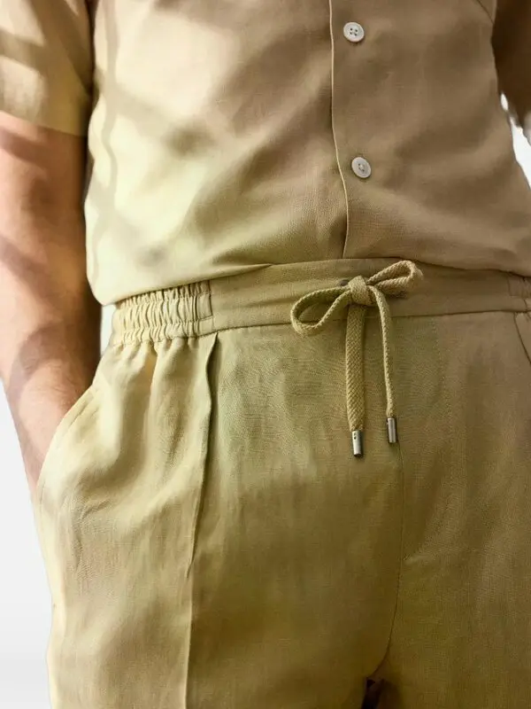 Ralph Lauren Purple Label Hand-tailored Drawstring Trousers