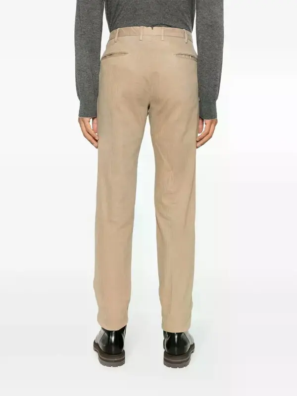 Incotex Herringbone Stretch-cotton Tailored Trousers
