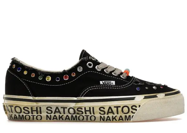 VANS Otw Era 95 Satoshi Nakamoto Round Lucky Charm - Black