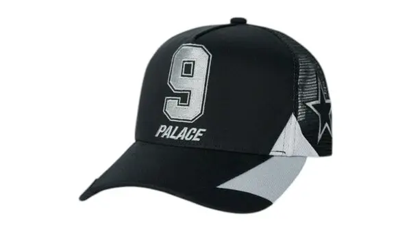 PALACE Pfl Trucker Cap - Black