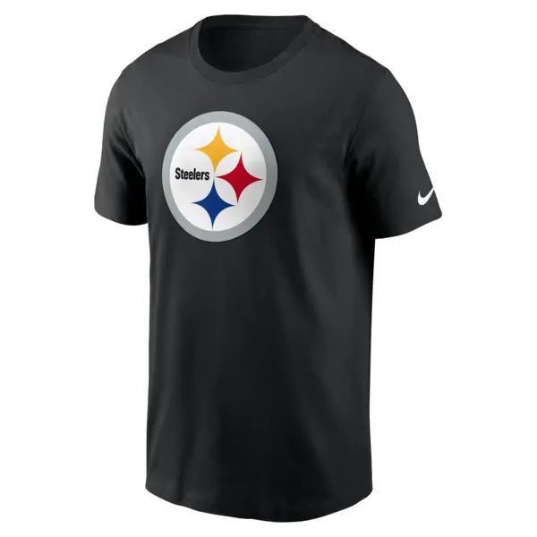 Nike Pittsburgh Steelers Logo Essential Nfl T-shirt - Black