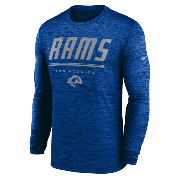 Nike Los Angeles Rams Long Sleeve Performance T-shirt - Blue