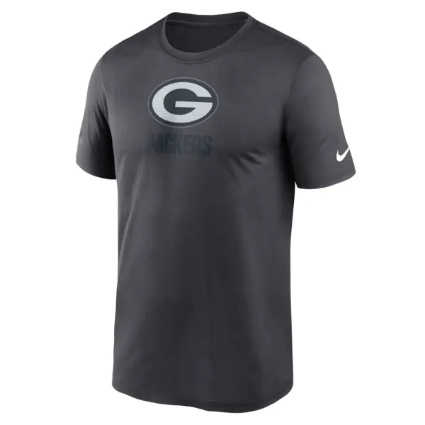 Nike Green Bay Packers Team Issue Legend Dri-fit Nfl T-shirt - Grey