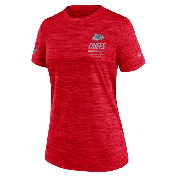 Nike Kansas City Chiefs Sideline Velocity Dri-fit Nfl T-shirt - Red