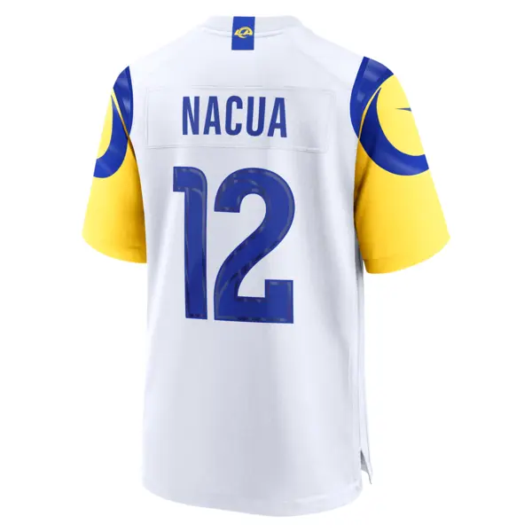 Nike Puka Nacua Los Angeles Rams Nfl Game Jersey - White