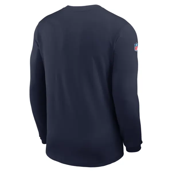 Nike Sideline Coach Dri-fit Nfl Long-sleeve Top - Blue